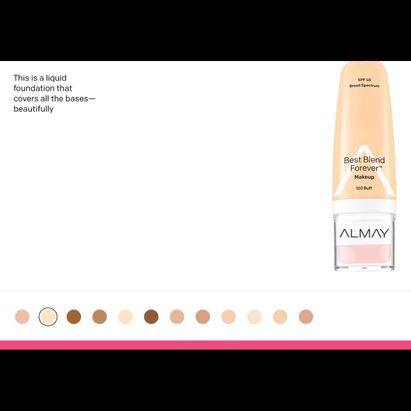 Almay | Makeup | Buff Best Blend Forever Foundation By Alm | Poshmark